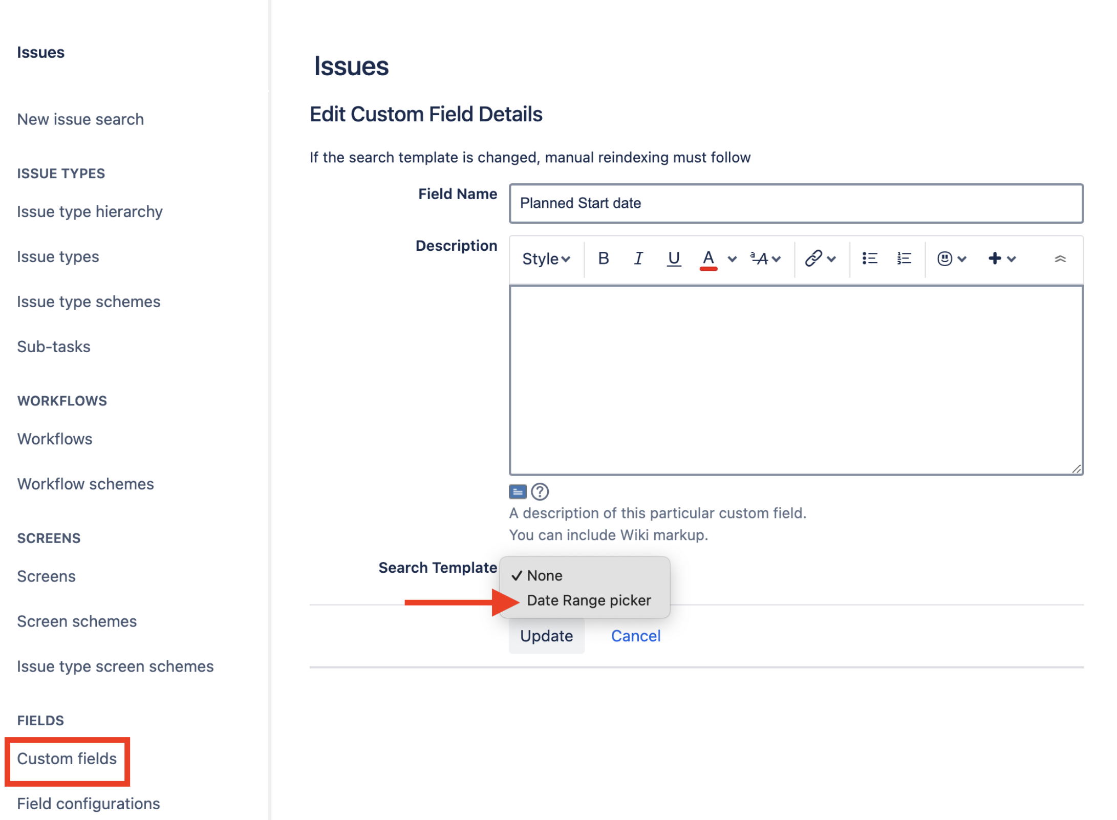 Planned Start date field is not showing data in the Advanced Roadmap Plan view | Jira ...